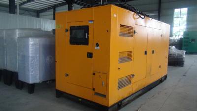 China Soundproof And Weatherproof Steel Enclosure Silent Generator Set With Single-phase Or Three-phase And Water-cooled Cooling System for sale