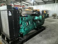 China 500 KW Power Output 400 V Voltage Open Generator Set with 2500 x 1000 x 1500 mm Dimensions for sale