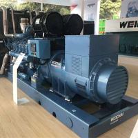 China Water-cooled WEICHAI Generator Set with 10kW - 2000kW power output and 75-85 DB noise level for reliable power generation for sale