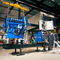 China Industrial Generator Set with Noise Level 65 DB to 85 DB and Optimized Combustion Efficiency Featuring Stamford Model HCI634J Alternator for sale