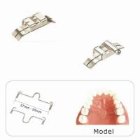 China Medical Orthodontic Accessories Stainless Steel Dental Palatal Arch Bar Mesial for sale
