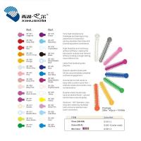 China Class II Dental Orthodontic Elastic Ligature Tie For Brace 26 Loops for sale