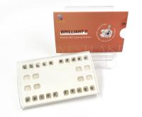 China Passive Self Ligating Orthodontic Brackets Brilliant II Silver Color for sale