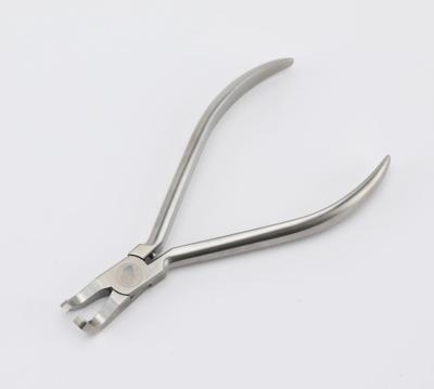 China Dental Bracket Remover Orthodontic Pliers For Buccal Teeth for sale