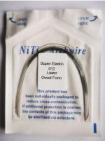 China Super Elastic Orthodontic NiTi Archwire Round And Rectangular For Dental Materials for sale