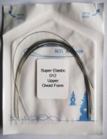 China Super Elastic Orthodontic NiTi Archwire Round And Rectangular For Dental Materials for sale