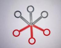 China K Shape Colored Orthodontic Elastic Ligature Tie CE ISO Certificated for sale
