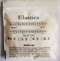 China Orthodontic Zoo Pack Plastic Extraoral Elastic Colorful 5/16