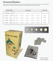 China Plastic Extraoral Elastic Dental O Ring In Orthodontics EN ISO 13485:2012 for sale
