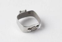 China Silver Metal Orthodontic Bands The 1st Molar Roth / MBT With Tube Cleat for sale