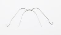 China Stainless Steel Orthodontic Attchments Big Small Non Symmetry Dental Face Bow for sale