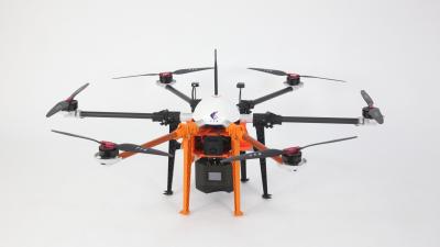 China Large 6 Axis 20kg Agricultural Spraying Drone Flight Control Charger Light Camera Full Set for sale