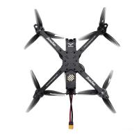 China 10L Carbon Fibre Pesticide Spray Drone Black Long Range Drone With GPS for sale