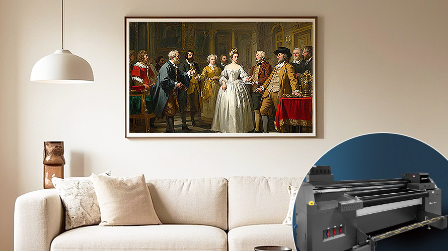Canvas printing solution