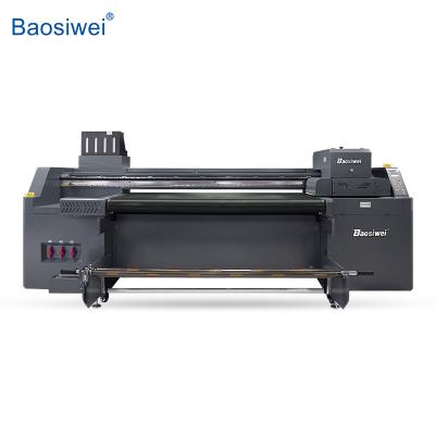 China Baosiwei Mesh Belt Hybrid Printer ECO 2.2m with 8 i3200 Printheads - 100-140 sqm/h Speed, 2200mm Print Width for sale