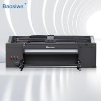 China Baosiwei Mesh Belt Hybrid UV Printer 1.8m Width with 46m²/h Speed and 4 i3200-U1 Printheads for sale