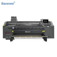 China High-Speed Leather Roll-to-Roll Printer 1.9m-2.2m Width with 8 i3200 Printheads and 100-140 sqm/h Production Speed for sale