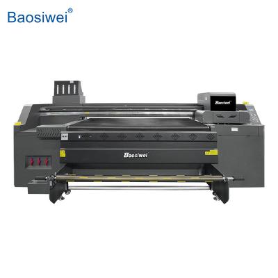 China High-Speed Leather Roll-to-Roll Printer 1.9m-2.2m Width with 8 i3200 Printheads and 100-140 sqm/h Production Speed for sale