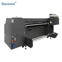 China Mesh Belt Hybrid UV Printer 1.9m Width with 4 Epson i3200 Printheads - 46 sqm/h Production Speed for sale
