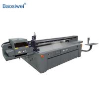 China UV Flatbed Printer 2.5 x 1.3m with Ricoh G5/G6 Printheads - 30 m²/h Speed, 300kg Capacity for sale