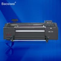 China Baosiwei Mesh Belt Hybrid UV Printer 2.2m 8pc i3200 with 103 sqm/h Speed and 2100mm Print Width for sale