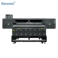China Baosiwei Dye Sublimation Textile Printer 2.2m with 8 i3200 Printheads - 320 sqm/h Production Speed for sale