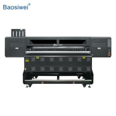 China Baosiwei Dye Sublimation Textile Printer 2.2m with 8 i3200 Printheads - 320 sqm/h Production Speed for sale