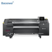 China Baosiwei Mesh Belt Hybrid UV Printer I3200 - 2-8 Ricoh GEN5 Heads, 1800mm Print Width, 36㎡/h Speed for sale