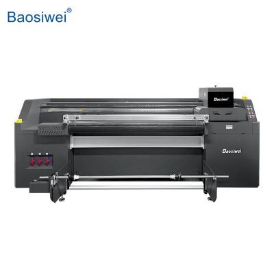 China Baosiwei Mesh Belt Hybrid UV Printer I3200 - 2-8 Ricoh GEN5 Heads, 1800mm Print Width, 36㎡/h Speed for sale