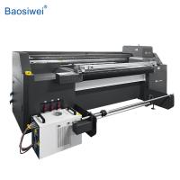 China Baosiwei Mesh Belt Hybrid UV Printer I3200 - 2-8 Ricoh GEN5 Heads, 1800mm Print Width, 36㎡/h Speed for sale