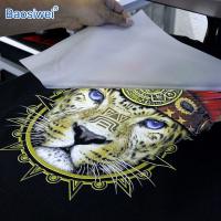 China PET Textile DTF Printing Film 30cm x 100m / 60cm x 100m with 150um Thickness for Heat Transfer Applications for sale