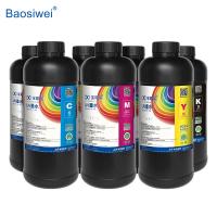China Baosiwei UV Ink 250ml-1L Bottles for Epson Print Heads - 4.5 Color Fastness Rating for sale