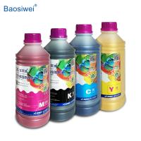 China Baosiwei Eco Solvent Ink 1000ml for Epson i3200 Digital Printing with 20-40 Surface Tension for sale