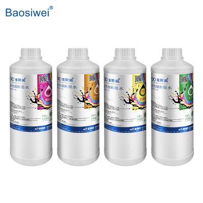 China Baosiwei DTF Fluorescent Ink 500ml - Red, Yellow, Green, Orange Colors for Textile Printing for sale