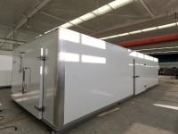 China 220V 380V Commercial Freezer Cold Room With Swing Door / Stainless Steel Panel for sale