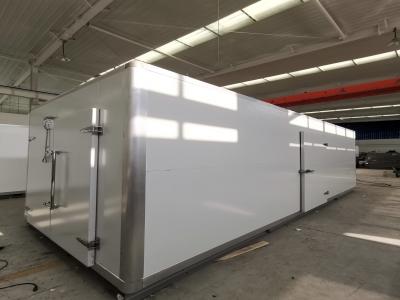 China 220V 380V Commercial Freezer Cold Room With Swing Door / Stainless Steel Panel for sale
