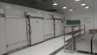 China Customized PUR / PIR Cold Room Container With Hinged / Sliding Doors for sale