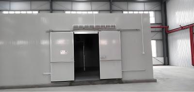 China Cold Storage Room with Hinged and Sliding Doors PUR/PIR Insulated Panels 10-100m3 Capacity. for sale