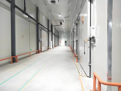 China Bitzer Aluminum Freezer installation with Temperature/Humidity Alarm for sale