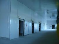 China PUR / PIR Cold Storage Room 10m3 - 100m3 Capacity Steel Plate 0.5mm/0.6mm Doors for sale