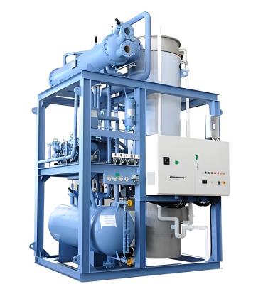 China Commercial Seawater Flake Ice Machine Air Cooled With Danfoss Expansion Valve for sale
