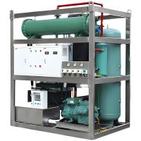 China Large Capacity Ice Cube Making Machine Industrial / Commercial Ice Machine With Bin for sale