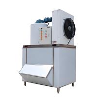 China Water Cooling Edible Ice Making Machine 1 Ton Daily Output with Touch Screen for sale