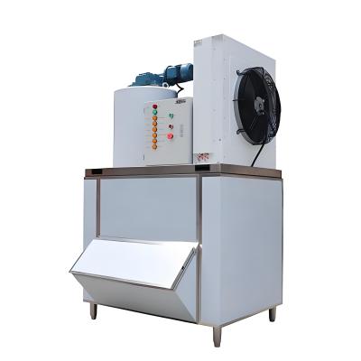 China Water Cooling Edible Ice Making Machine 1 Ton Daily Output with Touch Screen for sale