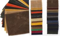 China Waterproof PU Color Coating Fabric Twill Fabric with Dry Waxed Canvas Carcoats Windcheaters, Wind-Jacket Fabric for sale