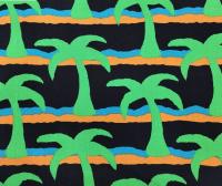 China Custom Printing 40s 133*72 100% Cotton Coconut Tree Printed Poplin Fabric Cloth for Garment and Home Textile Cotton Fabric Roll for sale