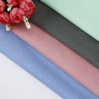 China High Standard 40S 140GSM Knitted Mercerized 100% Cotton Single Jersey Knitted Fabric for Non-elastic T-shirt for sale