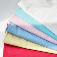 China 100% Cotton Jersey Weft Knitted Plain Textile Fabric for Underwear Bra Sportswear Garment for sale