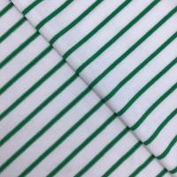 China 100% Combed Cotton Knitted Stripe Jersey Fabric Cotton Combed Stripe Fabric for Undershirts for sale
