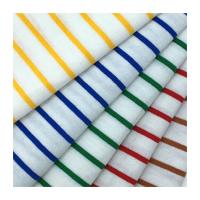 China 100% Combed Cotton Knitted Stripe Jersey Fabric Cotton Combed Stripe Fabric for Undershirts for sale